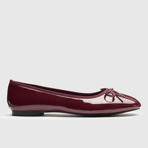 Cider | Shoes | Cider Bow Decor Square Toe Ballet Mary Jane Flats ...